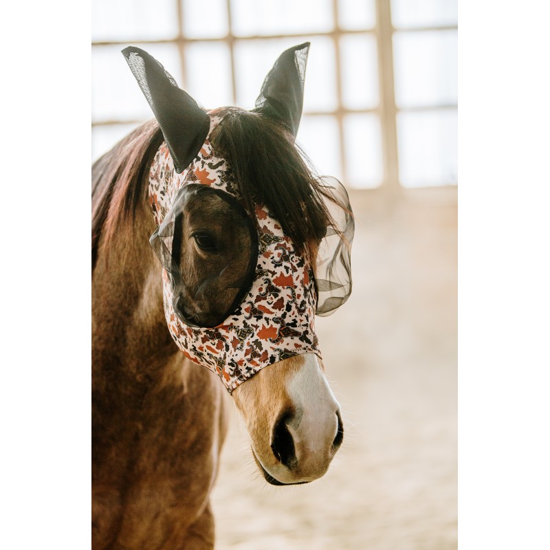 Lycra Fly Mask - Cattle Drive