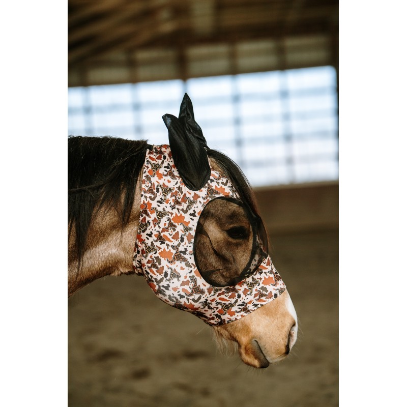 Lycra Fly Mask - Cattle Drive