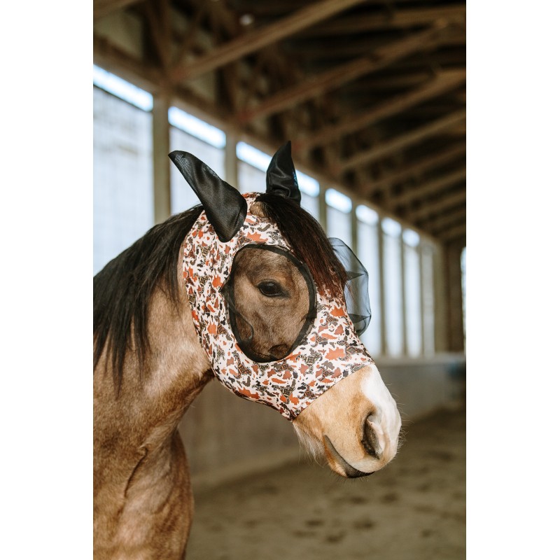 Lycra Fly Mask - Cattle Drive
