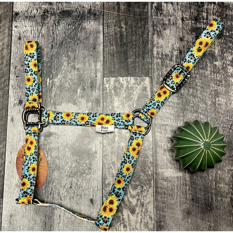 Nylon Halter: Wild Sunflower